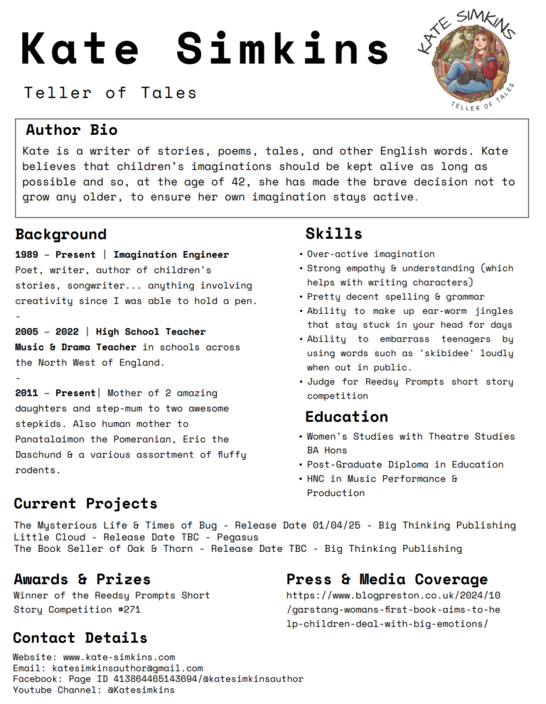 About me - Kate Simkins